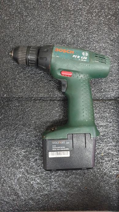 bosch psr 120 aku bušilica 12v radi besprijekorno