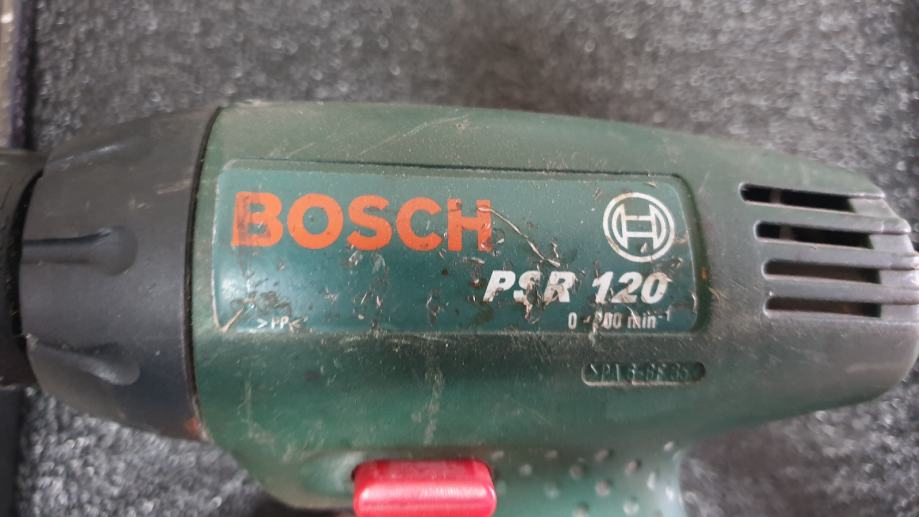 bosch psr 120 aku bušilica 12v radi besprijekorno