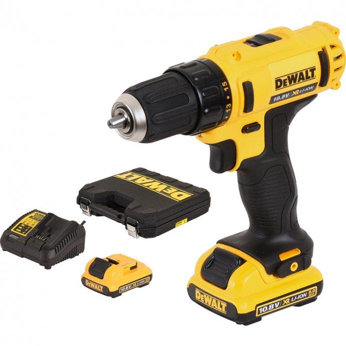 DEWALT akumulatorska bušilica aku DCD710D2 (10.8V. 2x2 Ah)