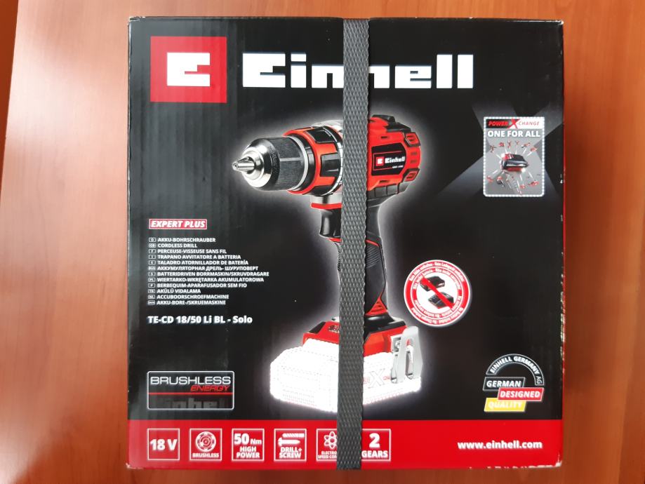 Einhell TE-CD 18/50 Li BL - Solo - NOVO