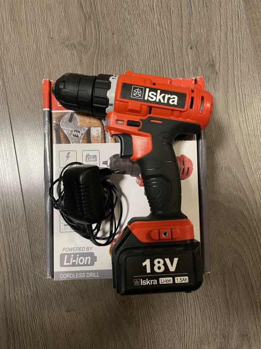 ISKRA AKUMULATORSKI ODVIJAČ / BUŠILICA