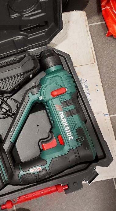 PARKSIDE AKU 20V UDARNA BUŠILICA SDS