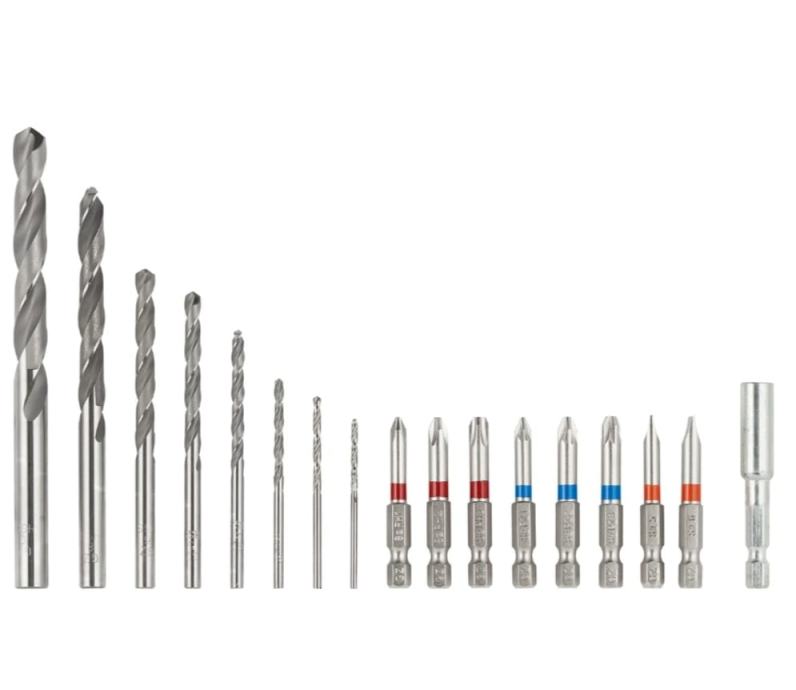 PARKSIDE Aku bušilica/odvijač 20V + kofer, punjač i set svrdala/bitova