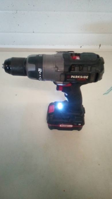 Parkside Performance 20V udarna aku bušilica!