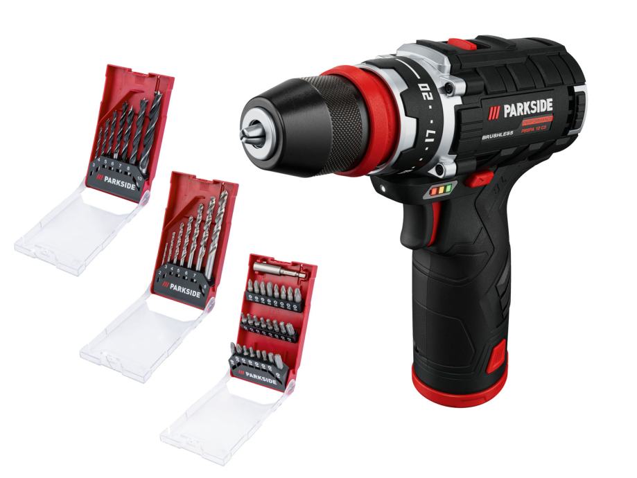 Parkside Performance aku bušilica / odvijač PBSPA 12 C3 12V - 35Nm