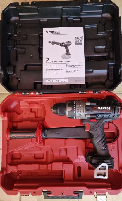 PARKSIDE PERFORMANCE PPBSA 20-li A1 aku bušilica 150NM - NOVO