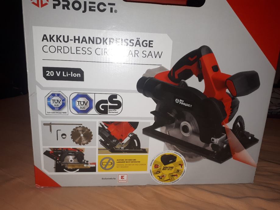 Aku cirkular MyProject, novo