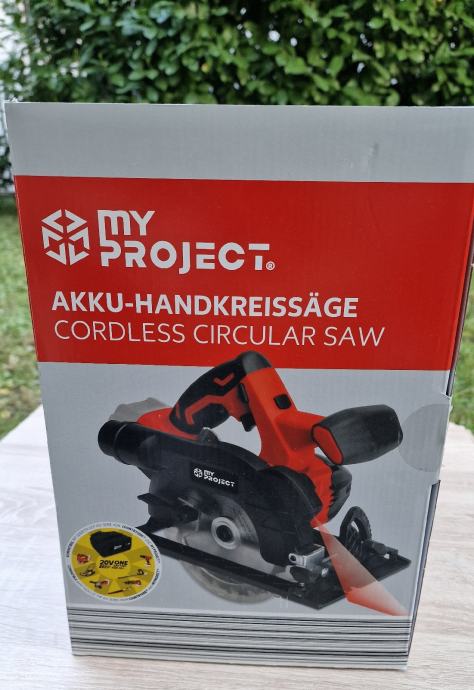 MY PROJECT AKU CIRKULAR 20V - NOVO