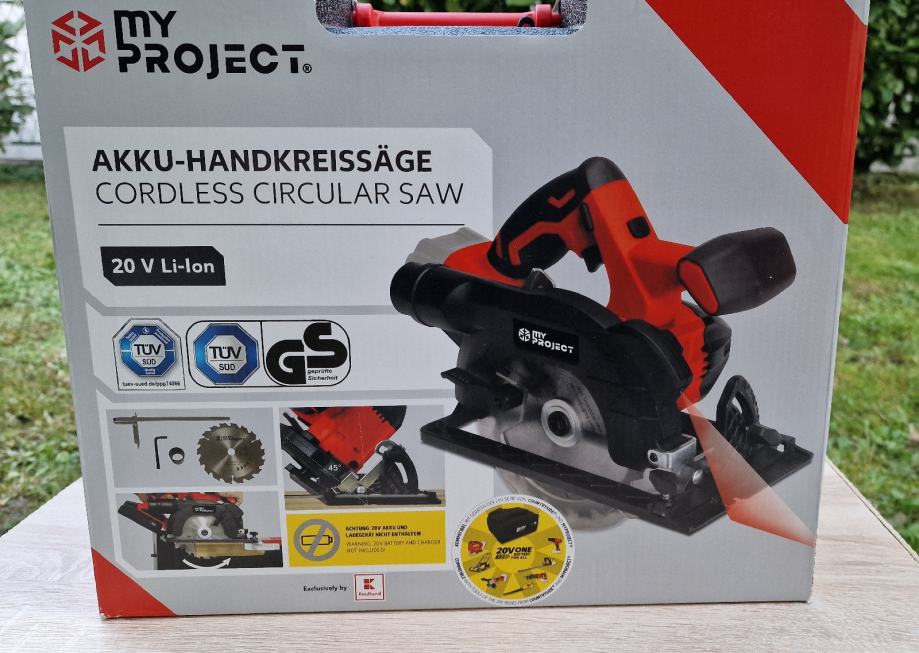 MY PROJECT AKU CIRKULAR 20V - NOVO