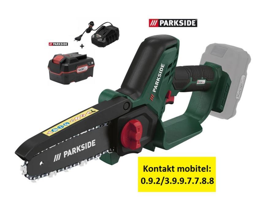 OPET DOSTUPNO! Parkside Aku 20V akumulatorska pila za grane PGHSA NOVO