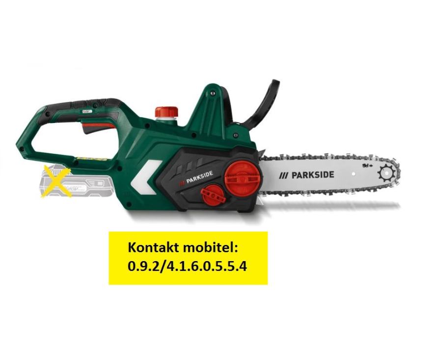 Parkside Aku 20V motorna (lancana) pila (motorka) PKSA 20-Li B2 (NOVO)