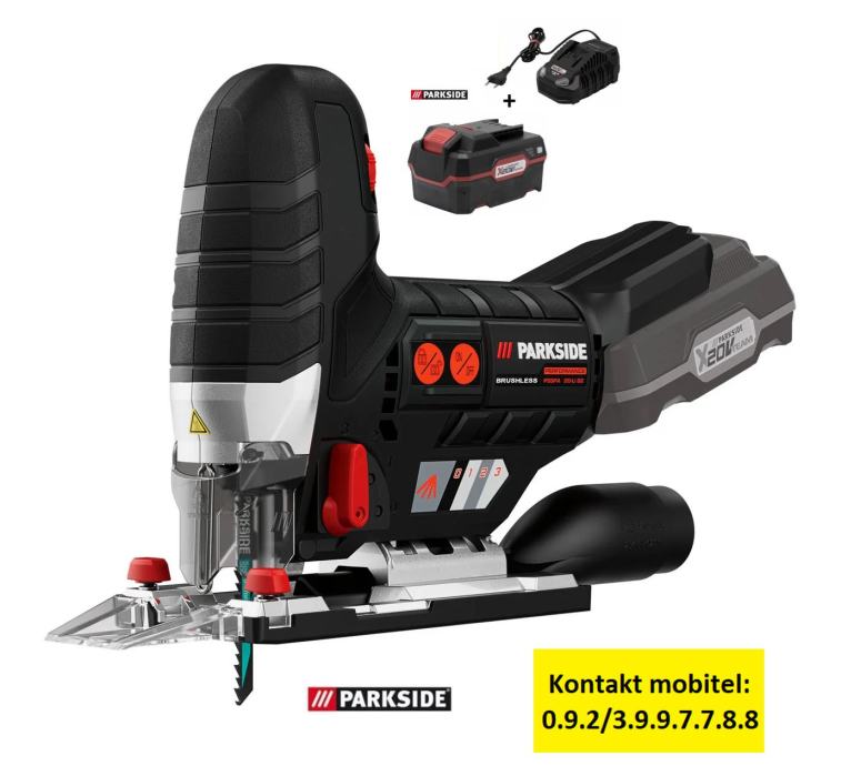 Parkside PERFORMANCE Aku 20V ubodna pila PSSPA 20-Li B2 (NOVO)
