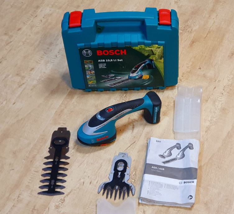 BOSCH aku škare za travu i živicu ASB 10.8 Li