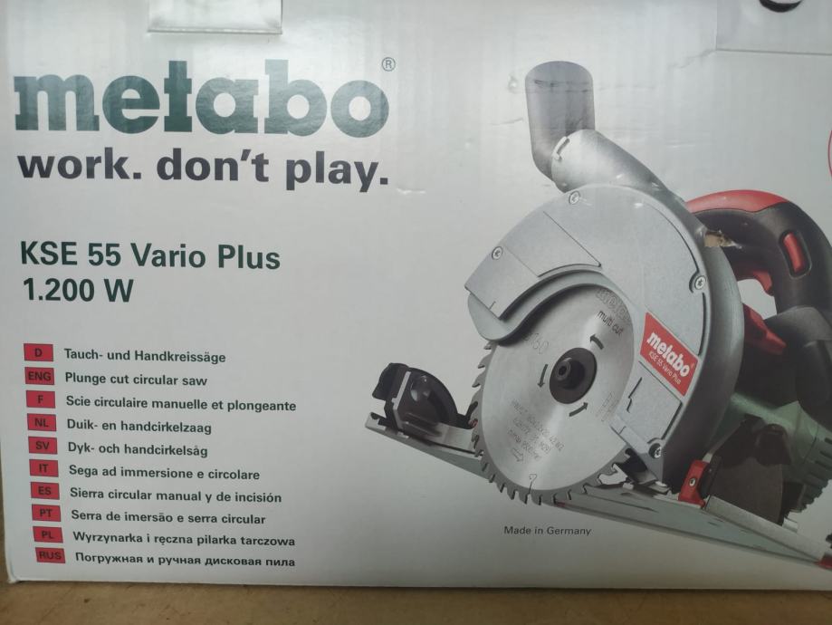 Metabo cirkular utopni i vodilica 150 cm