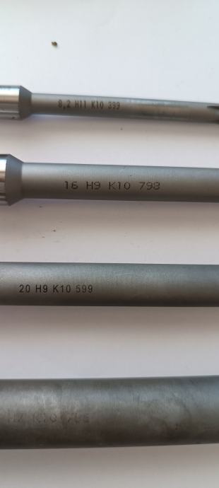 Razvrtač guhring 8,2 mm, 8,4mm, 16mm, 20mm, 25 mm