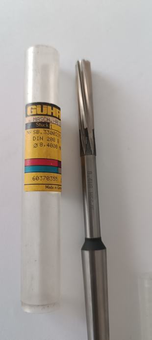 Razvrtač guhring 8,2 mm, 8,4mm, 16mm, 20mm, 25 mm