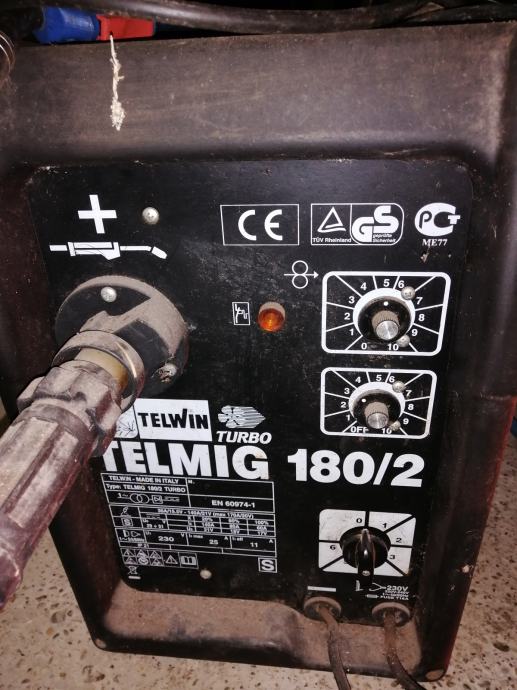 TELWIN TELMIG 180/2 TURBO MIG/MAG APARAT ZA VARENJE