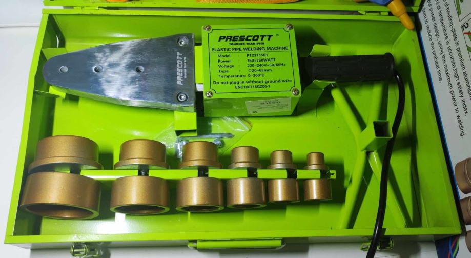 pegla/varilica za PPR,PB,PE,PEX cijevi(fi 20-63mm)