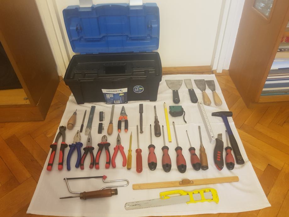 ALAT KOMPLET SA KUTIJOM ZA ALAT