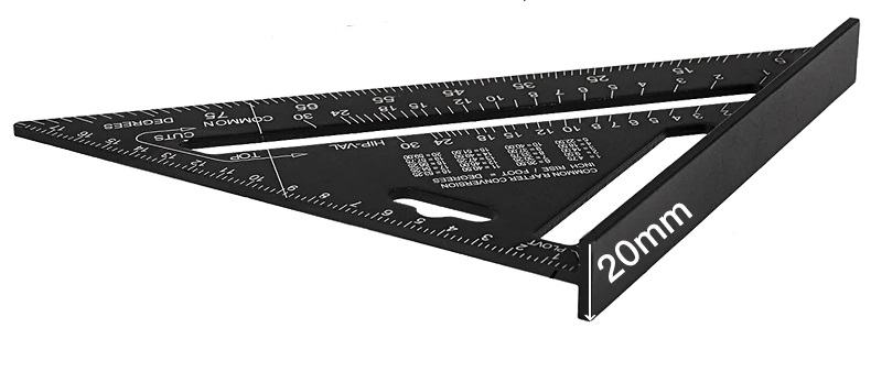 KUTNIK METALNI BRAVARSKI STOLARSKI SA BAZOM ILI NASLONOM 90° I 45° 7