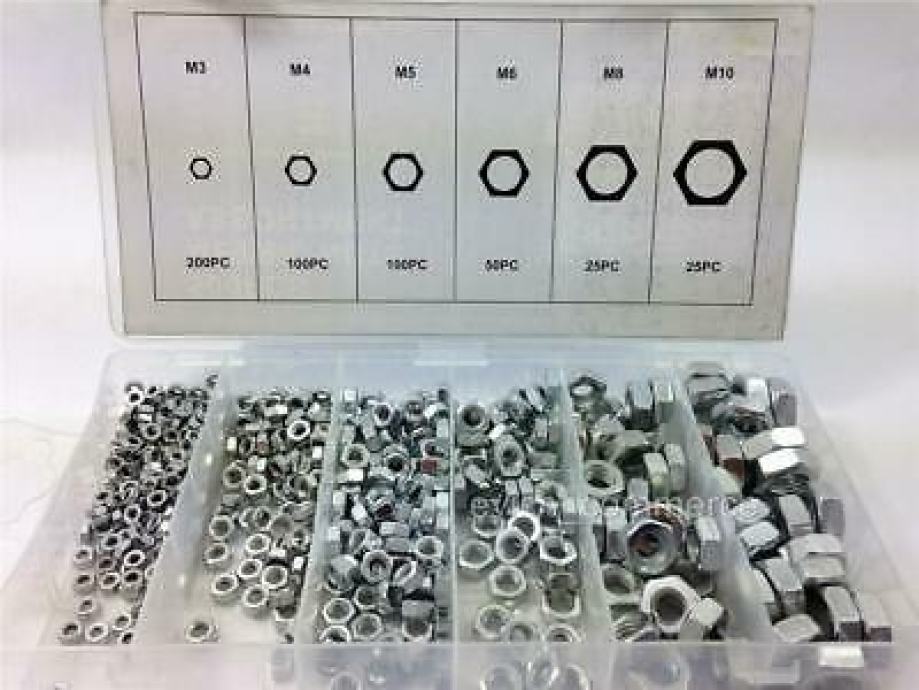 Set matica 500kom M3,M4,M5,M6,M8,M10