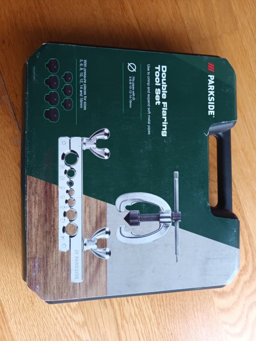 Parkside set za pertlanje cijevi