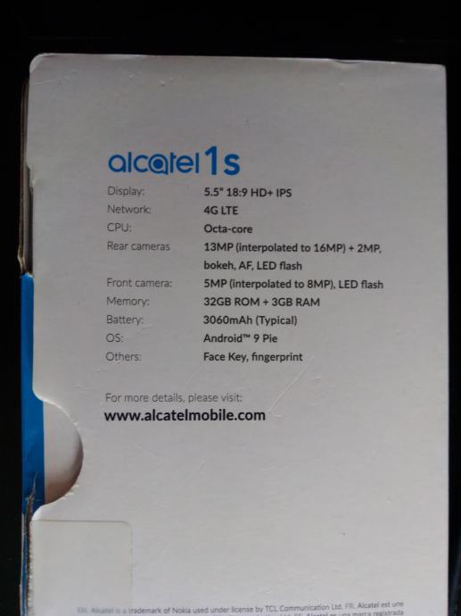 Alcatel 1s 2019