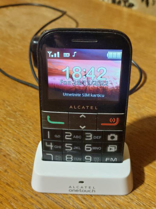 Alcatel 2001x mobitel za starije osobe