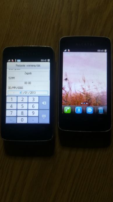 ALCATEL 3040G One Touch Tribe 3040 SVE MREŽE komada 2 crni i bijeli