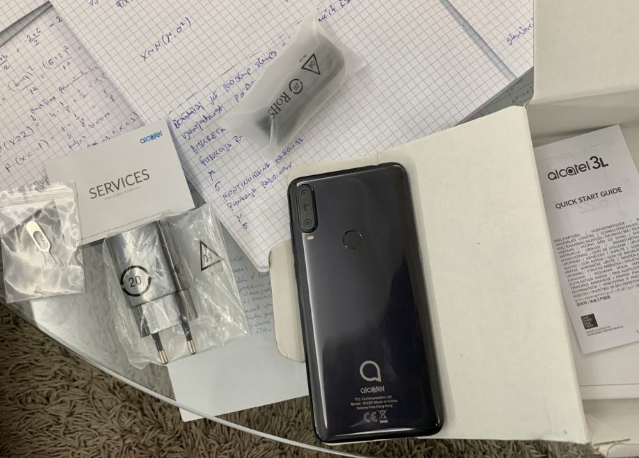 ALCATEL 3L 2020.// Dual Sim// 64GB 4GB RAM// NOVO