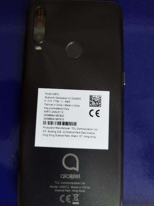 Alcatel mod.,4087u razbijen
