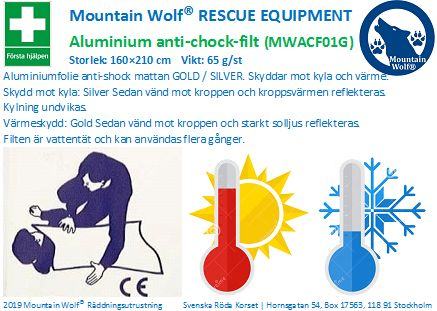 astro folija spasilačka deka za outdoor planinare alpiniste bicikliste