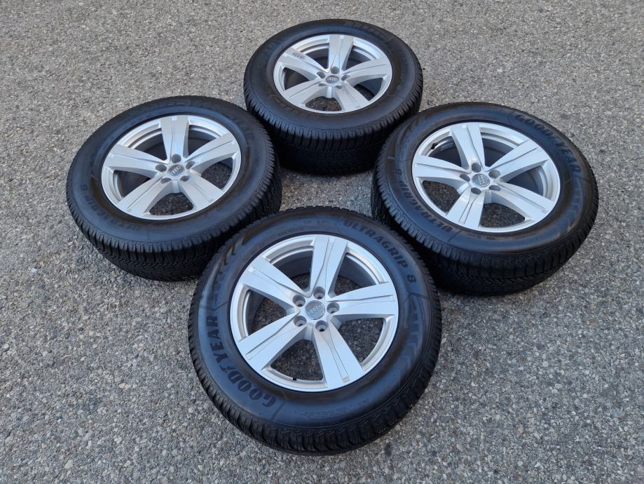 Alu felge 18 5x112 Audi Q7 Q8 sa zimskim gumama 255/60R18 108H Goodyea