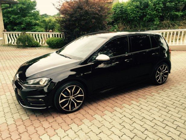 Alu felge 18 Golf 7 Santiago 5x112 Gume Continental 2018