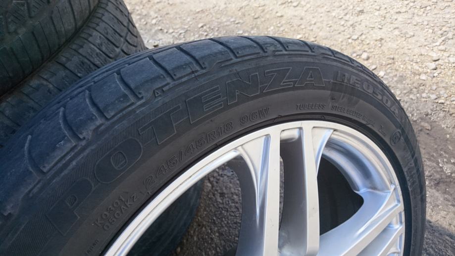 MAM Alu felge 18 5x120, 4 kom sa gumama