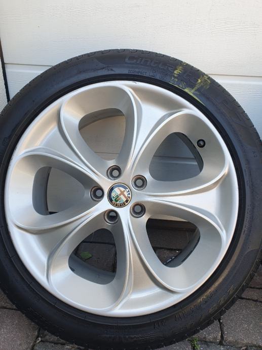 Alu felge Alfa Romeo GT Toora 5×98 17 cola