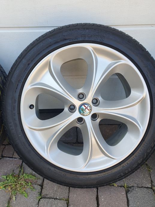 Alu felge Alfa Romeo GT Toora 5×98 17 cola