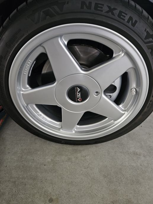 Alu Felge Azev A 7,5x16,4x100 + gume nexen