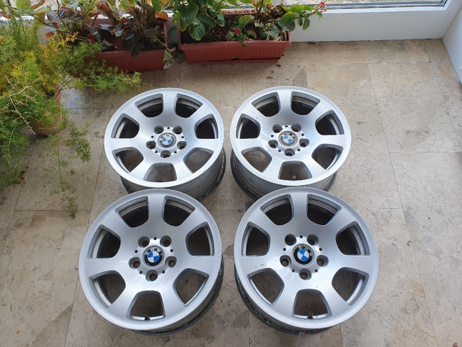 Alu felge BMW 3 4 5 6 16 rupe 5x120, 4 kom. E34 E39 E60 E36 E46 E90