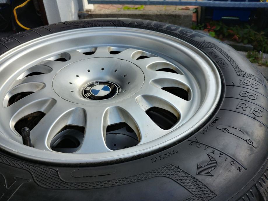 Alu felge BMW Style 31 sa zimskim gumama Kleber 195/65/15