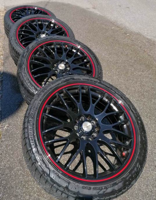 Alu felge Calibre Motion 2 + gume Bridgestone