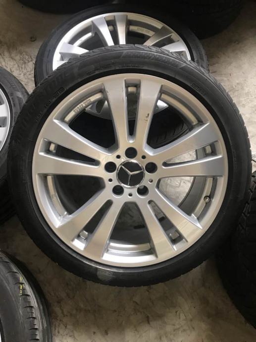 Alu felge Mercedes Benz 5x112 18 8,5J ET34 + 245/40/18 + TPMS