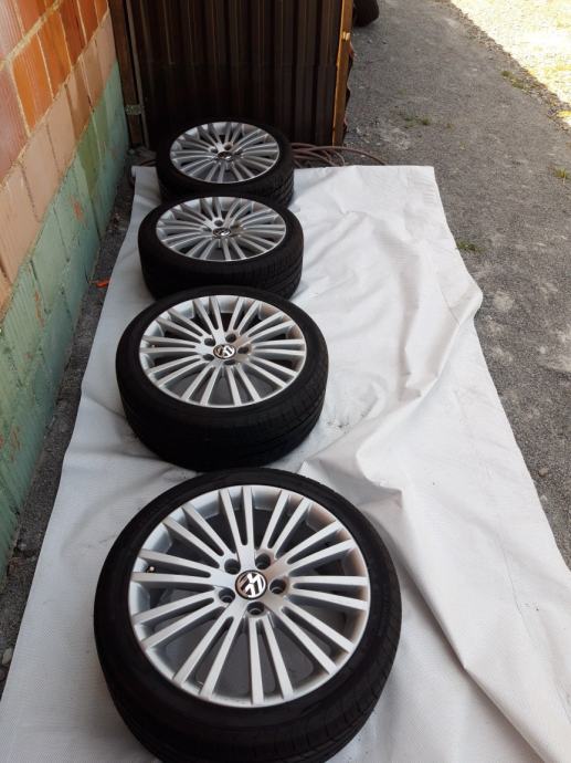 Alu felge orginal vw Golf V R32 komplet 3600kn
