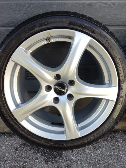 ALU FELGE RONAL 5X112 8X18 ET35 AUDI SEAT ŠKODA VW MERCEDES