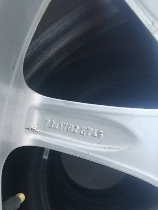 ALUMINIJSKE FELGE MERCEDES ORGINAL 17 (A KLASA) W1694010702