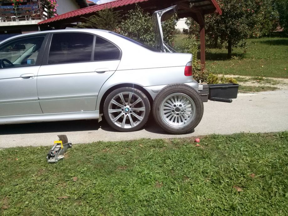 BMW alu felge 18x 8,ET 20,style 166(sve 4 jednake širine)+gume