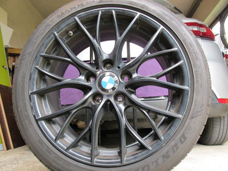 BMW Alu felge crne orginal - M Performance Matt Black 405M 18- 4 kom