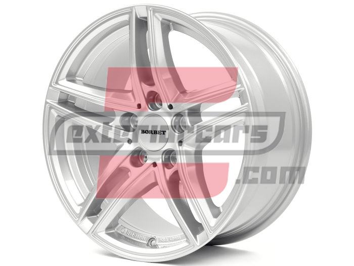 Borbet XR – brilliant silver