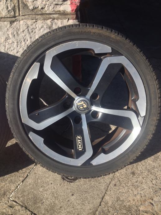 BMW, alu. felge, DOTZ Hanzo 8Jx17 ET35