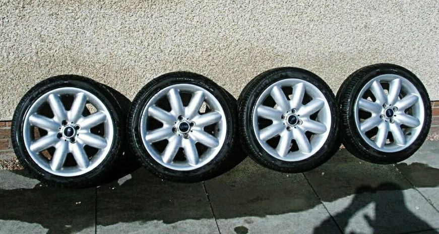 MINI COOPER S FELGE 17 + GUME 205/45/17 M+S